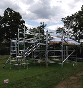 LEWIS in action - Scaffolding Towers