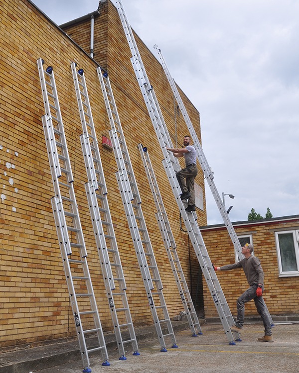 Heavy Duty Professional Industrial Extension Ladders | Lewis