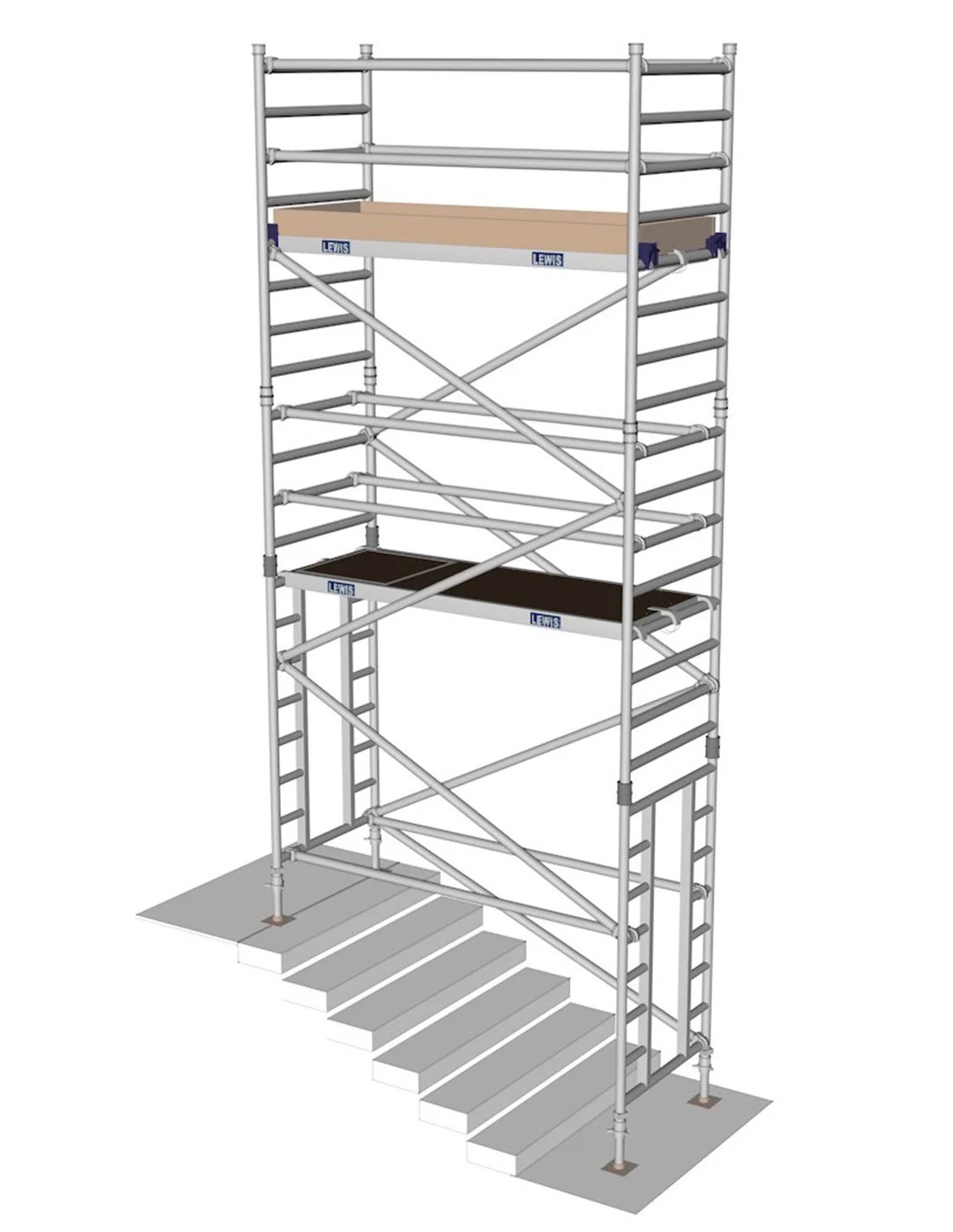 What Is The Best Staircase Scaffold? | LEWIS Scaffold Towers