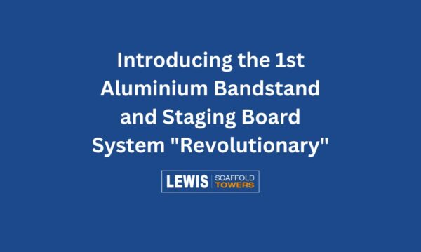 Introducing The 1st Aluminium Bandstand And Staging Board