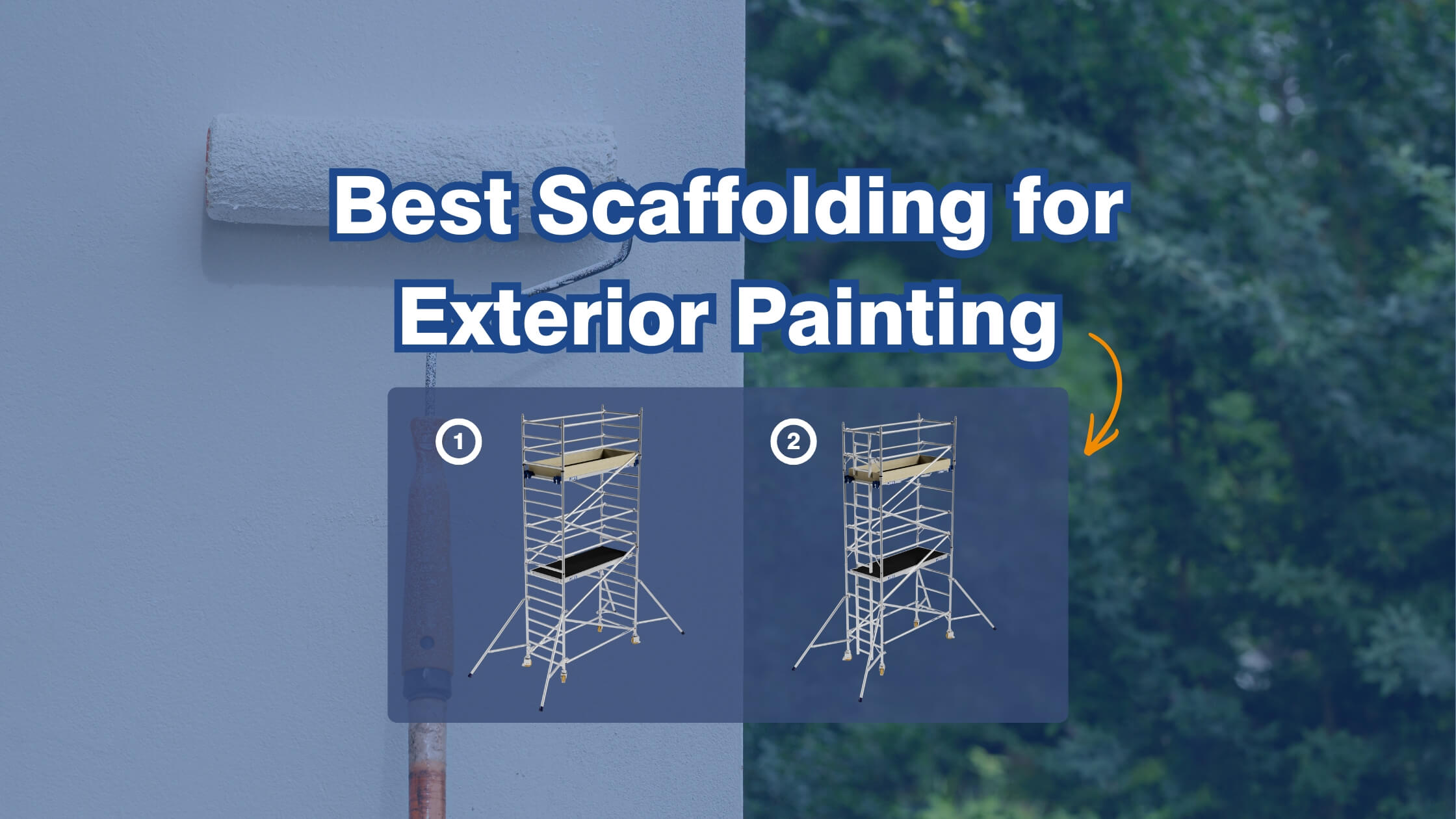 Best Scaffolding For Exterior Painting - LEWIS Scaffold Towers